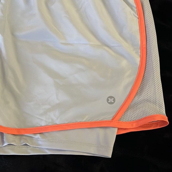 RBX | Shorts | Platinum Grey Athletic Shorts L Double Layer Spandex ...